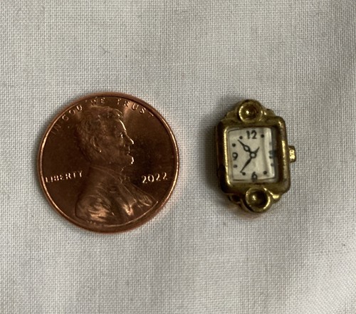 VTG Doll Tiny Watch Esco Germany Barbie Ken Miniature Wristwatch ...