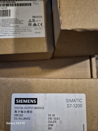 SIEMENS 6ES7 222-1BH32-0XB0 Simatic S7-1200 Digital Output Module | eBay