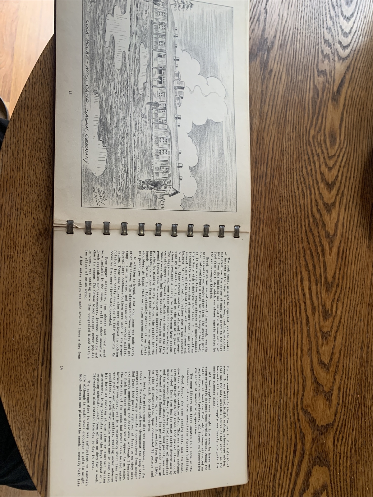 RARE STALAG LUFT III BOOK A COLLECTION OF GERMAN PRISON CAMP SKETCHES ...