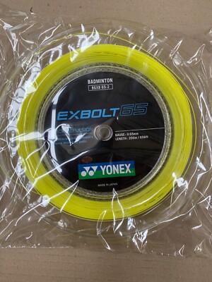 YONEX EXBOLT 65 Badminton String, 200m reel, BGXB65-2 | eBay