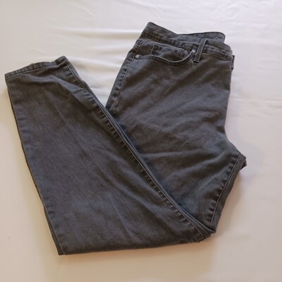 ND New Directions High Rise Skinny Women's Size 14R Black Denim Jeans ...