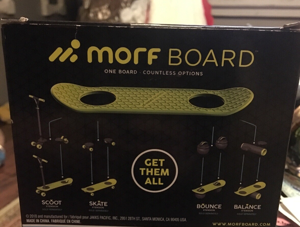 morfBOARD LED Motion Powered Light Up Scoot Wheels Scooter by Jakks ...