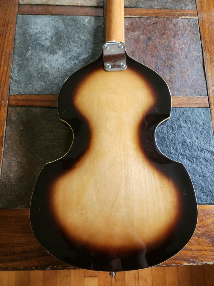 Conqueror vintage viola Hofner-style Beatle bass MIJ | eBay