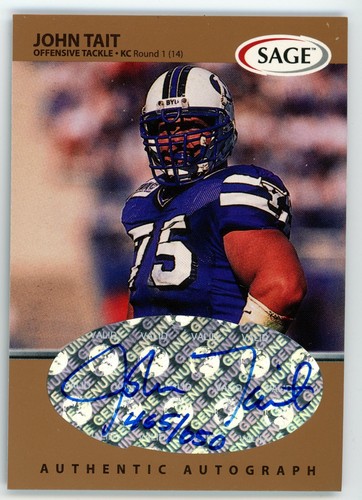 1999 Sage Bronze John Tate RC Auto #A46 | eBay