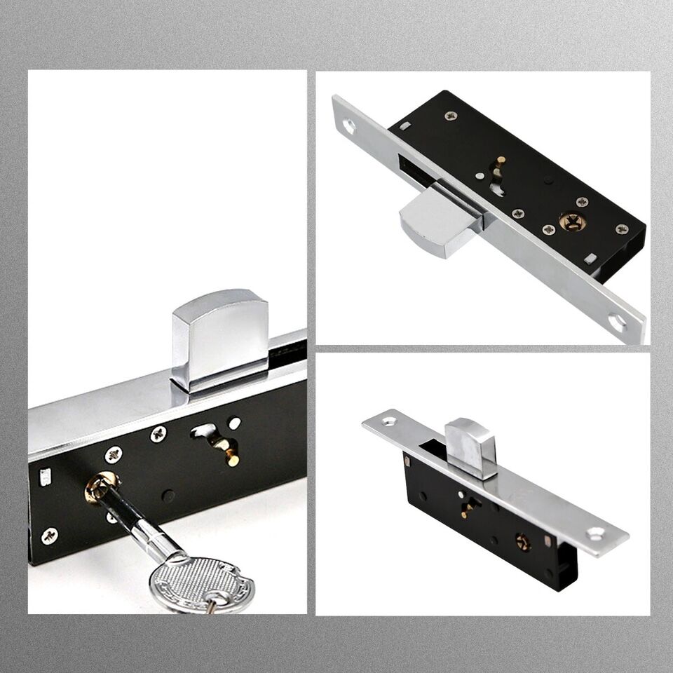 Practical Sliding Door Bathroom Straight Lock Catch Latch Pocket Door ...