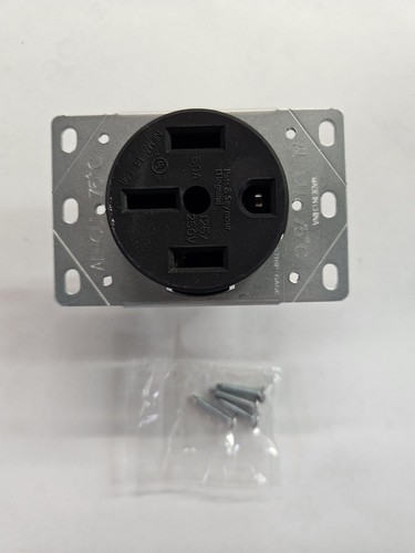 2-Pack Legrand-Pass & Seymour 3894 Receptacle 50A 125V/250V 3P 4W ...