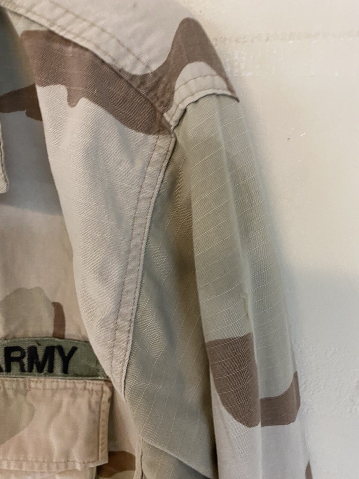 US ARMY DCU Top Military ( Medium X long) Combat Desert Camo DCU ...