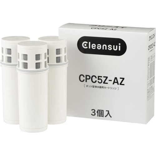 Clean Sui Water Purifier Pot Type White Cartridge Contains 3 [Replaced ...