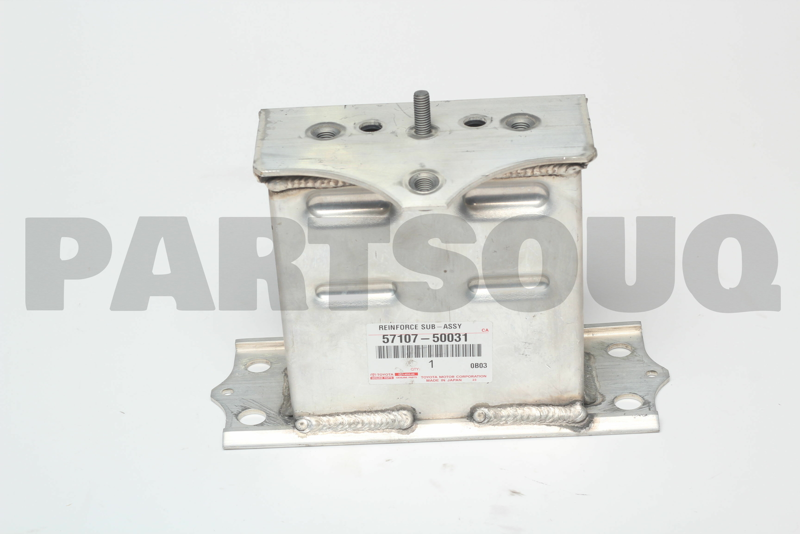 5710750031 Genuine Toyota REINFORCE SUB-ASSY, FRONT BUMPER MOUNTING, RH ...