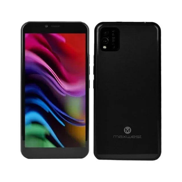 New Maxwest Nitro 55Q 16GB Black (GSM Unlocked) Dual SIM Smartphone ...