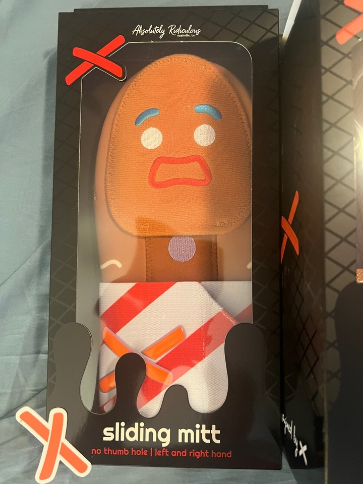 🍬Absolutely Ridiculous Gingerbread Glove Balm Elbow Leg Guards Sliding ...