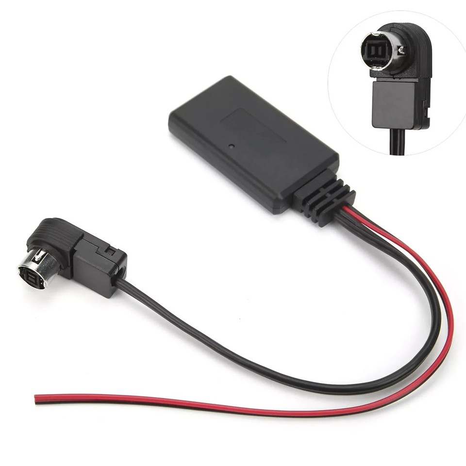 New Bluetooth Aux Adapter Cable For Alpine CDA-9833 CDA-9833R CDA-9835 ...