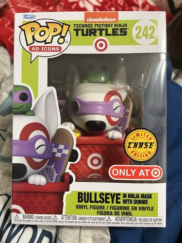 Funko Pop TMNT Bullseye in Ninja Mask with Donnie #242 Chase Target ...
