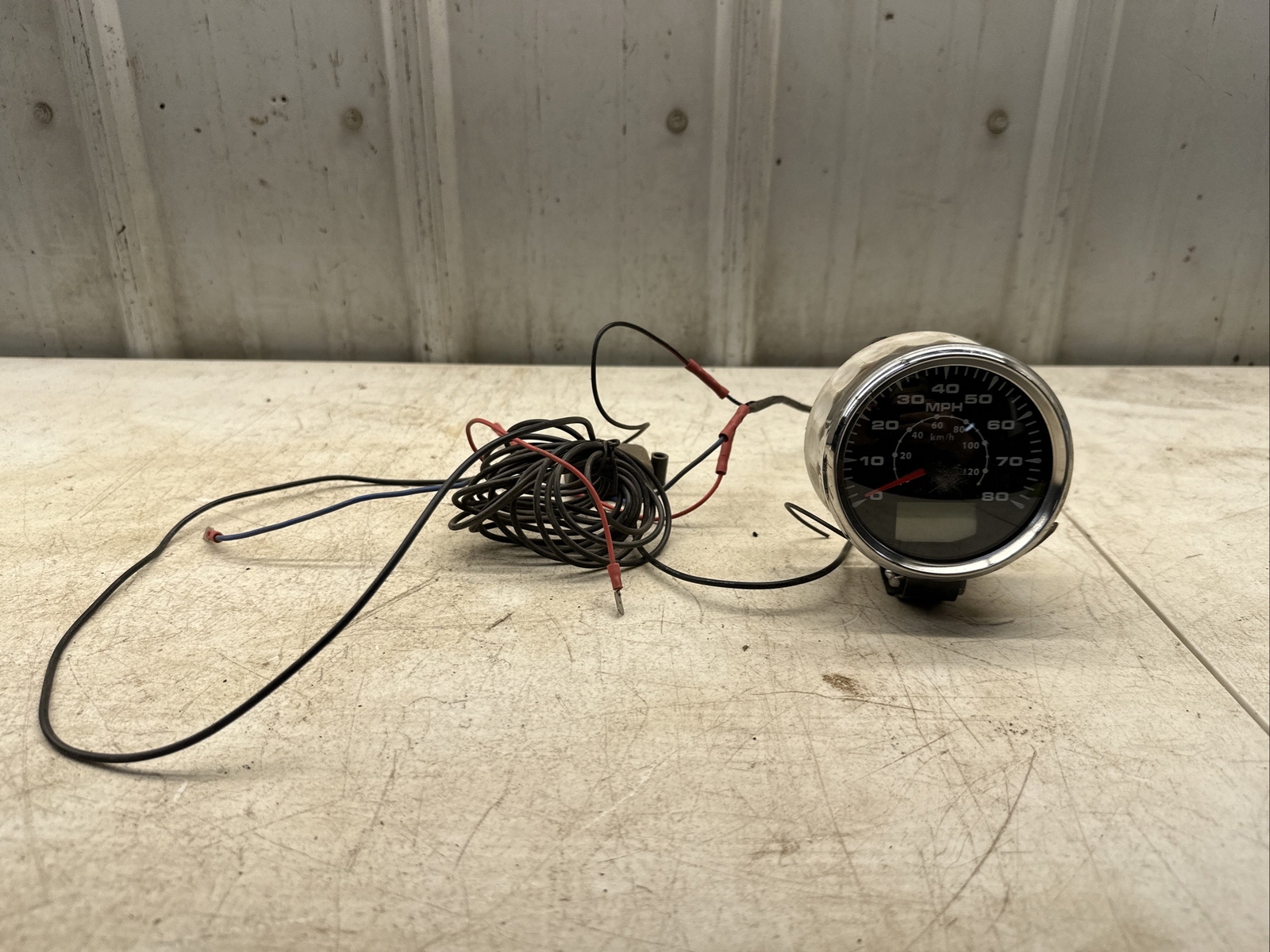 ELING 3 3/8 inch GPS Speedometer Odometer Kit 0-80MPH Speed Gauge