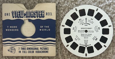 Vintage 1979 View-Master SPIDER-MAN VERSUS DOCTOR OCTOPUS Reel #1004 ...