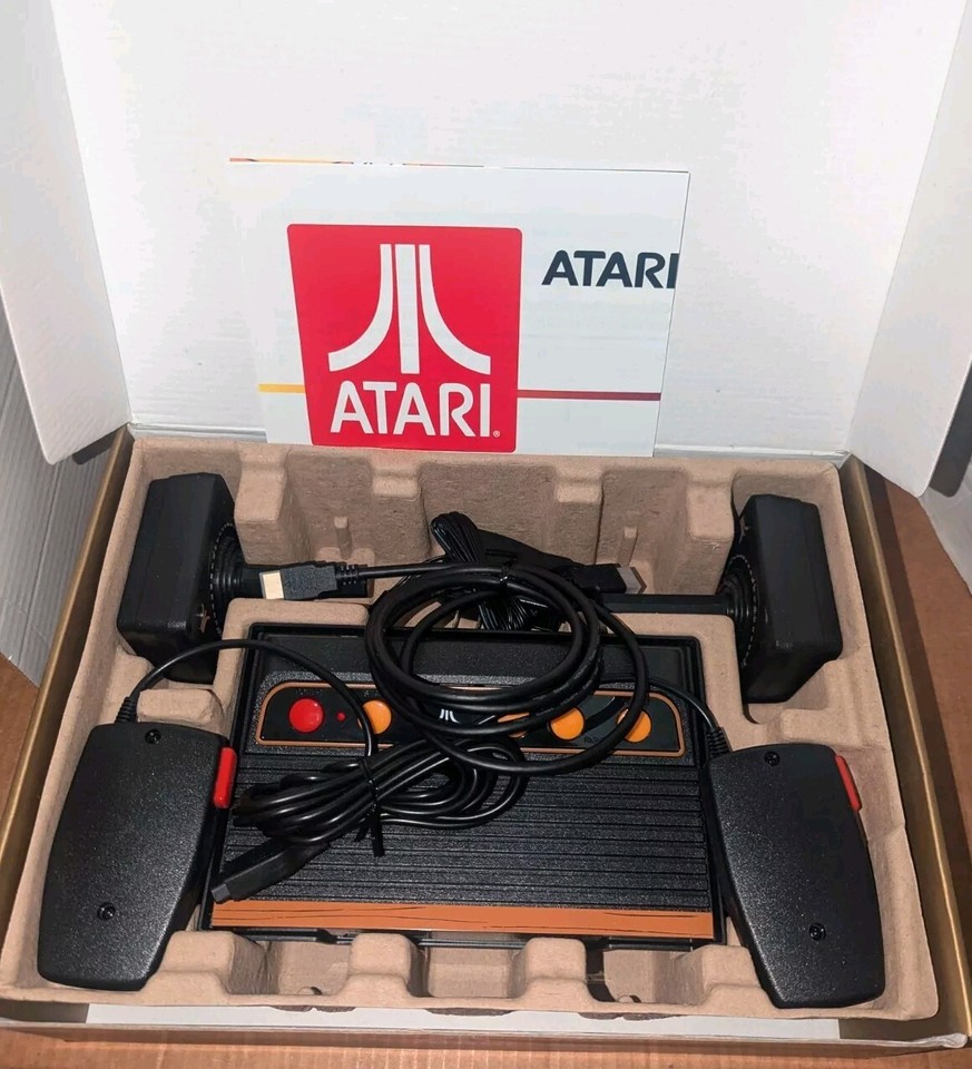 Atari Flashback 8 Gold Deluxe 40th Anniversary Edition Wireless Controllers NEW 857847003929| eBay