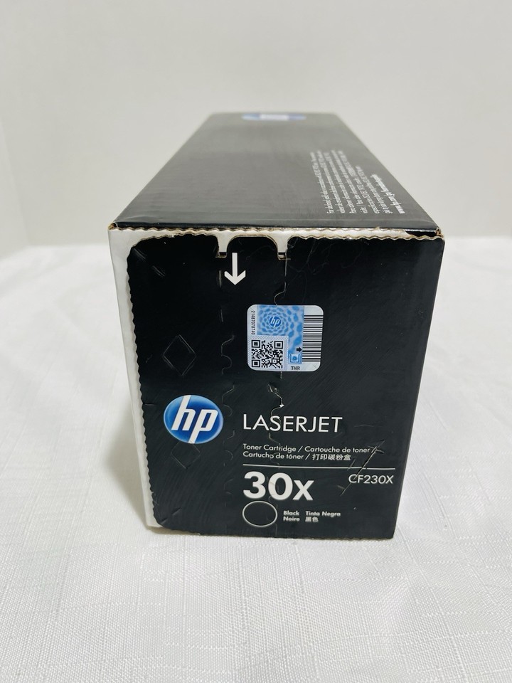 Genuine HP 30X Black LaserJet OEM High Yield Toner Cartridge CF230X New ...