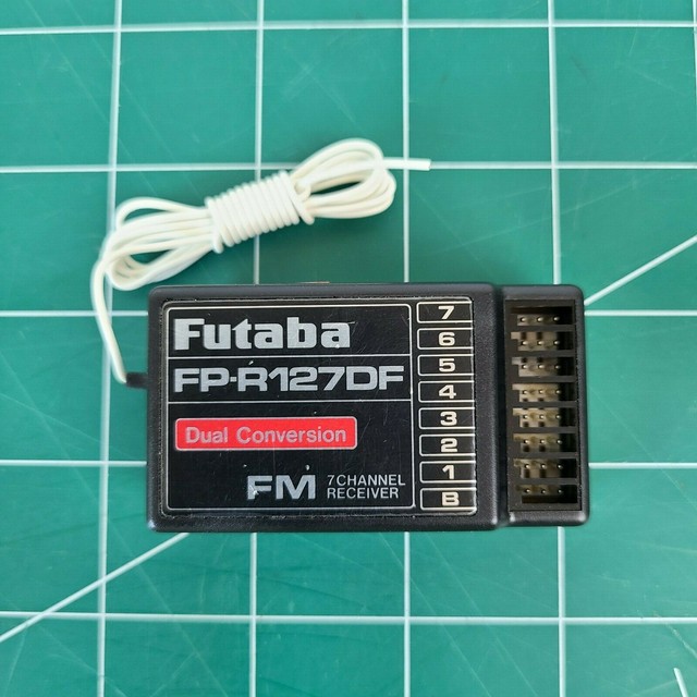 Futaba Fp-r127df 72mhz RC FM 7 Channel Airplane Receiver Dual ...
