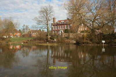 Photo 6x4 Matfield House and village pond c2018 | eBay UK