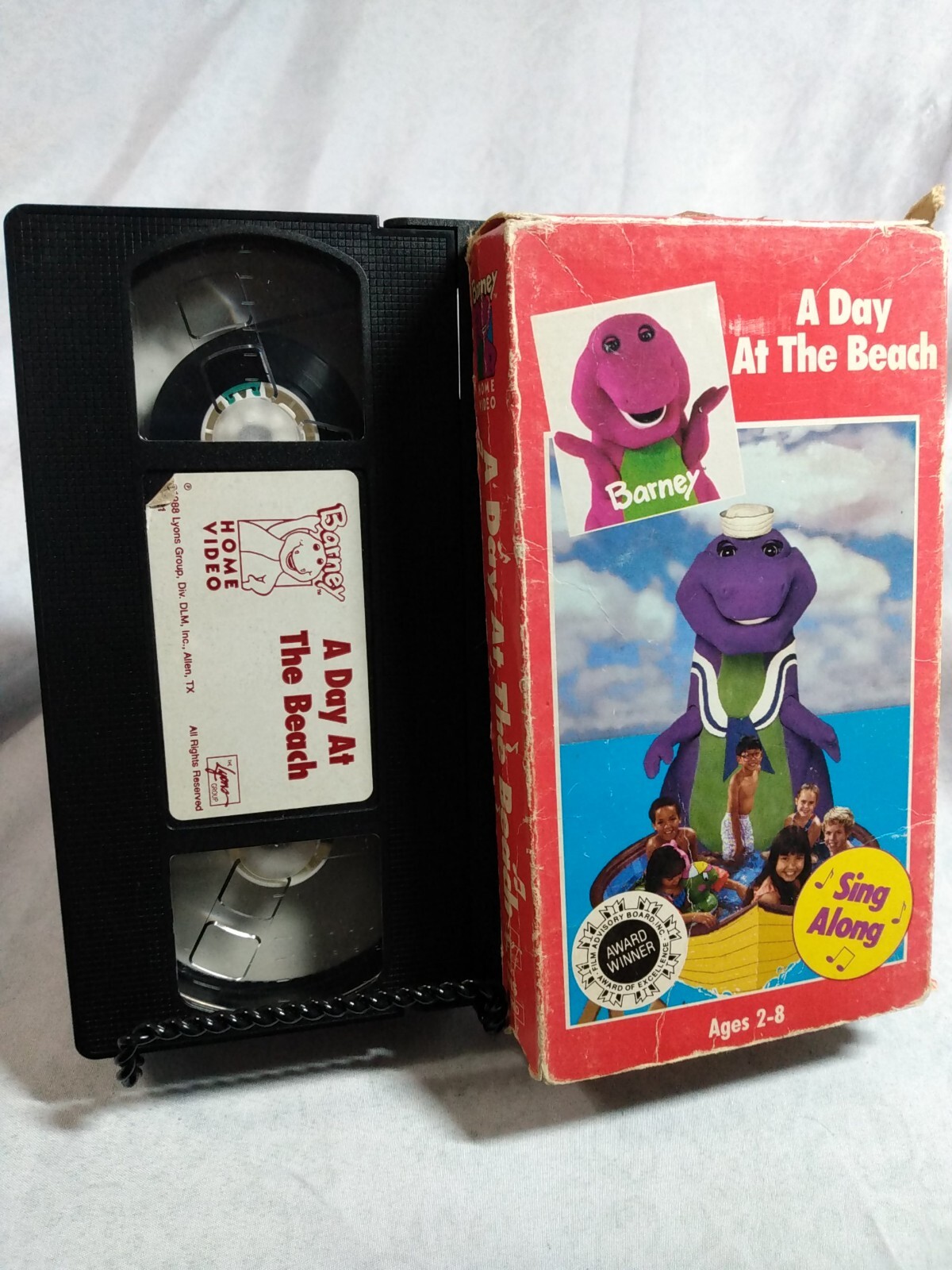 Barney & The Backyard Gang A Day At The Beach VHS Video Tape Sandy ...