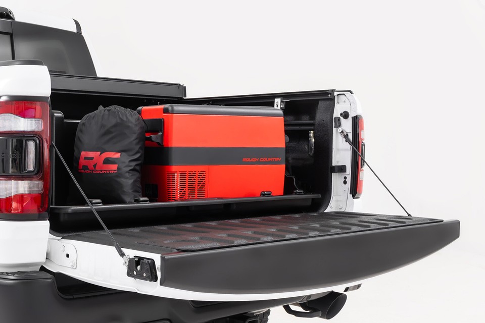 Rough Country Truck Bed Cargo Storage Box Easy Access Full Size 56" | eBay
