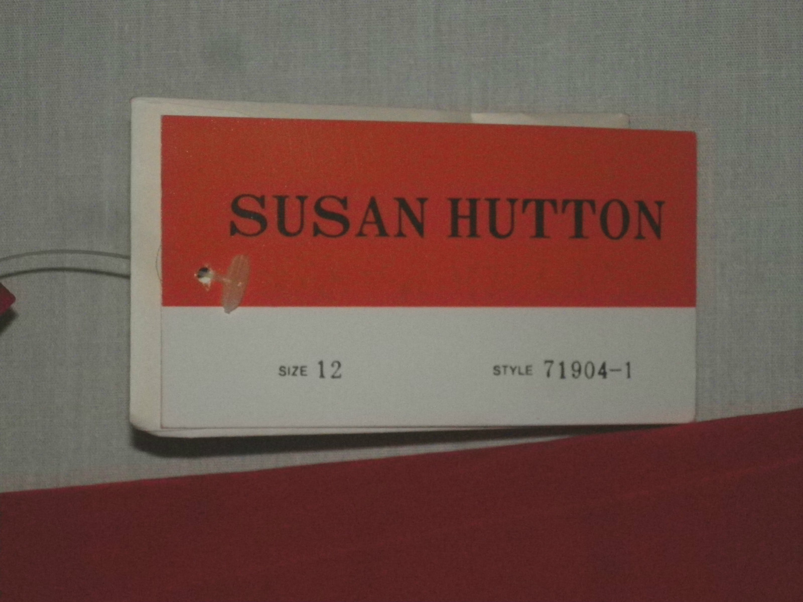 Susan Hutton Semi-Fitted Dressy Career Embroidery Detail Blouse Sz 12 ...