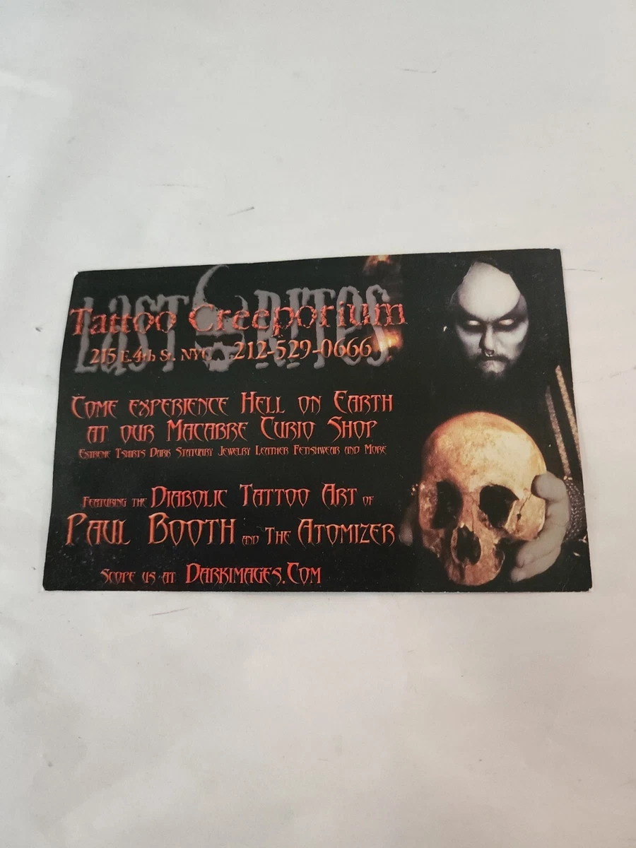 Paul Booth Skull Tattoos