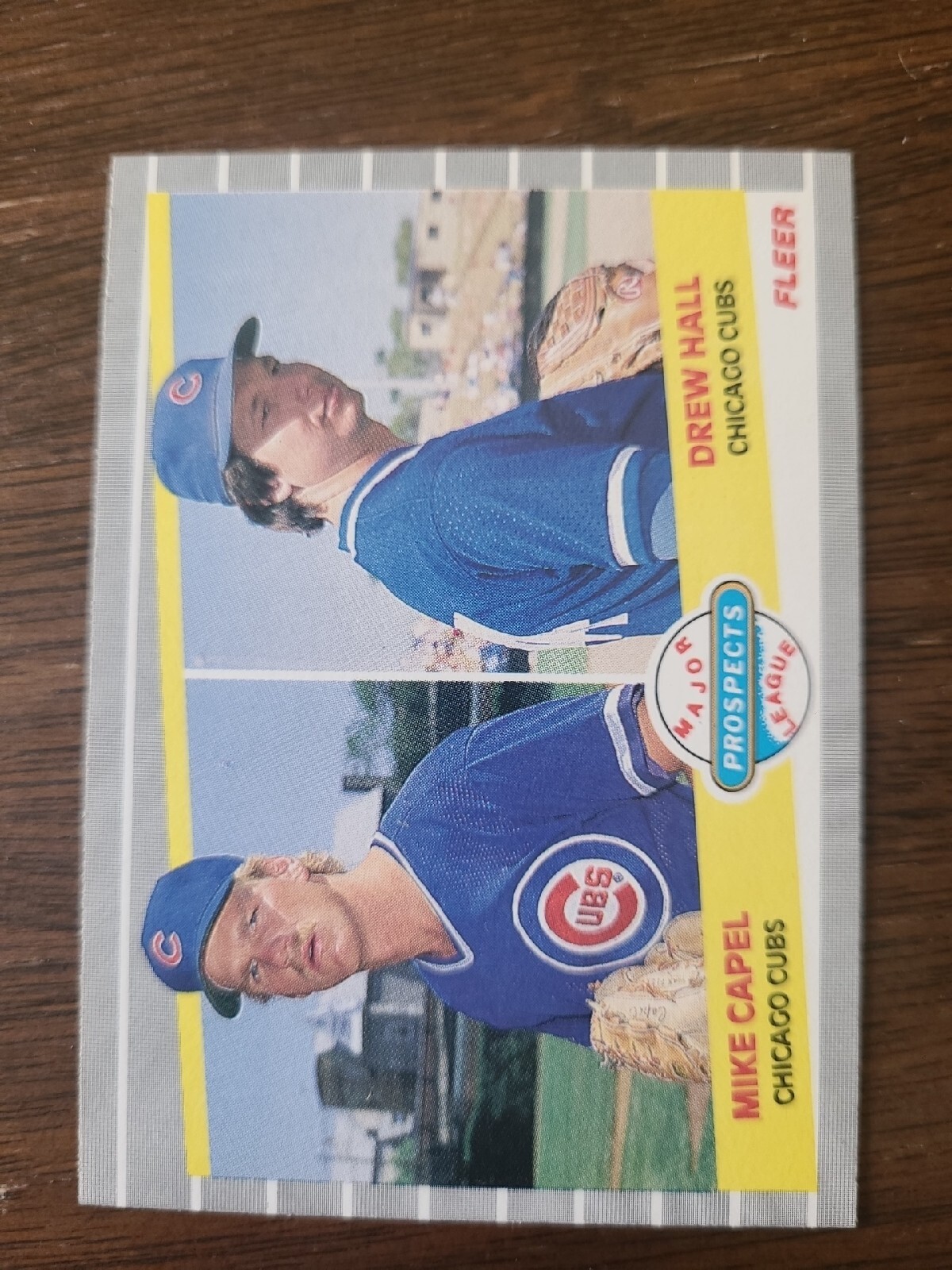 1989 Fleer Baseball 643 Mike Capel / Drew Hall MLP, Rookie | eBay