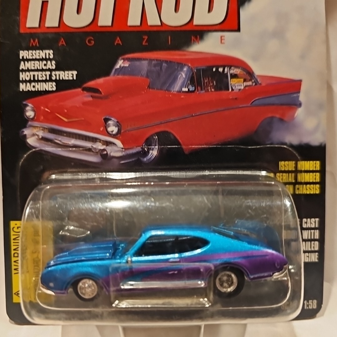 Racing Champions 1969 Olds 442 Hot Rod Magazine Issue #79 1998 1:58 LB ...