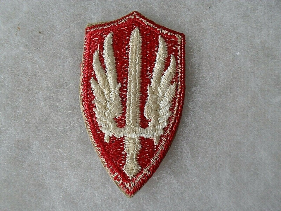 KOREAN WAR SHORT LIVED SCARWAF JOINT UNIT SHOULDER PATCH NARROW VARIANT ...