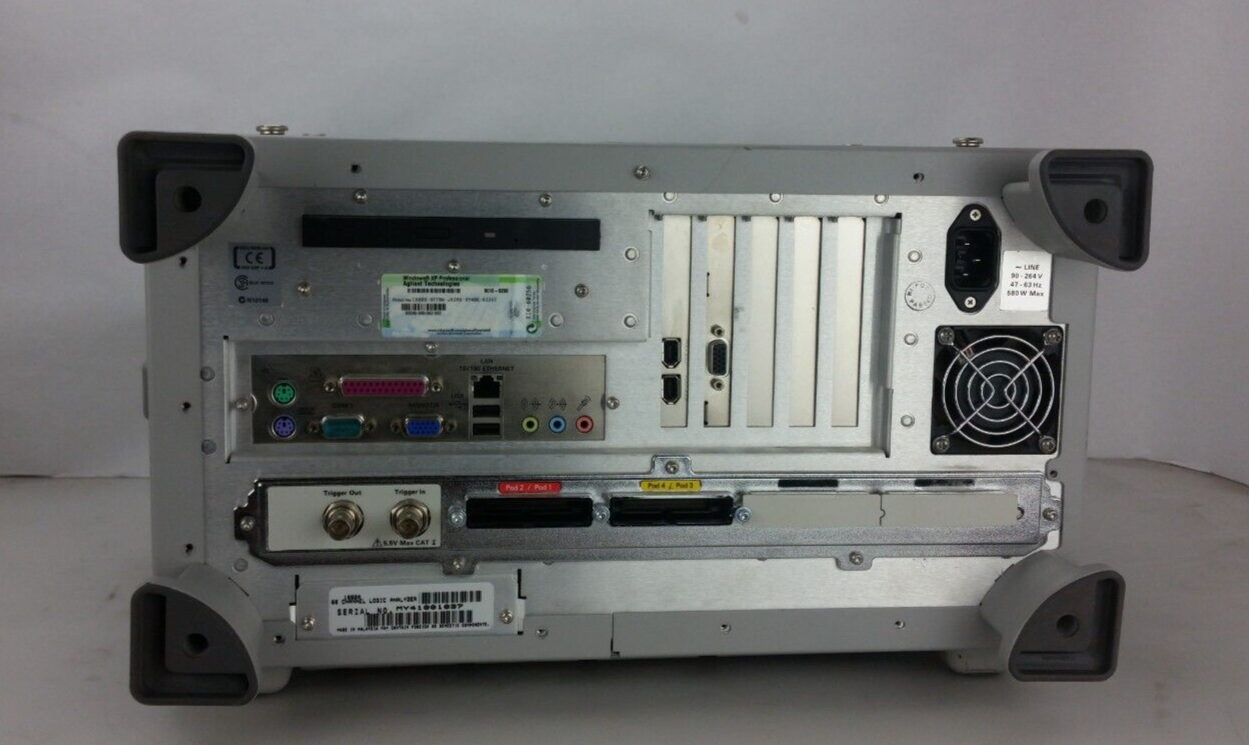 AS-IS AGILENT TECHNOLOGIES 1682A Standalone Logic Analyzer NO RETURNS ...