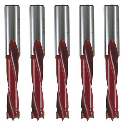 Freud 5 Pack of Left Hand Rotation 3/8” (Dia.) Brad Point Bit BP93870L ...