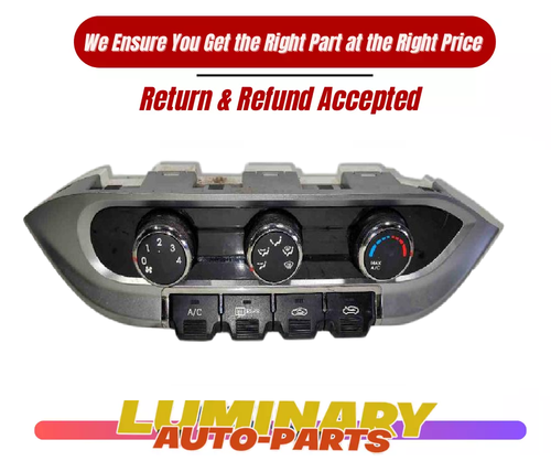 2012-2015 Kia Rio AC Heater Temperature Climate Control AC manual 3 ...