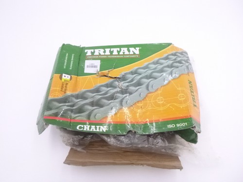 Tritan #60-2R NP Roller Chain 10' Nickel Plated 2 Strand Riveted for ...