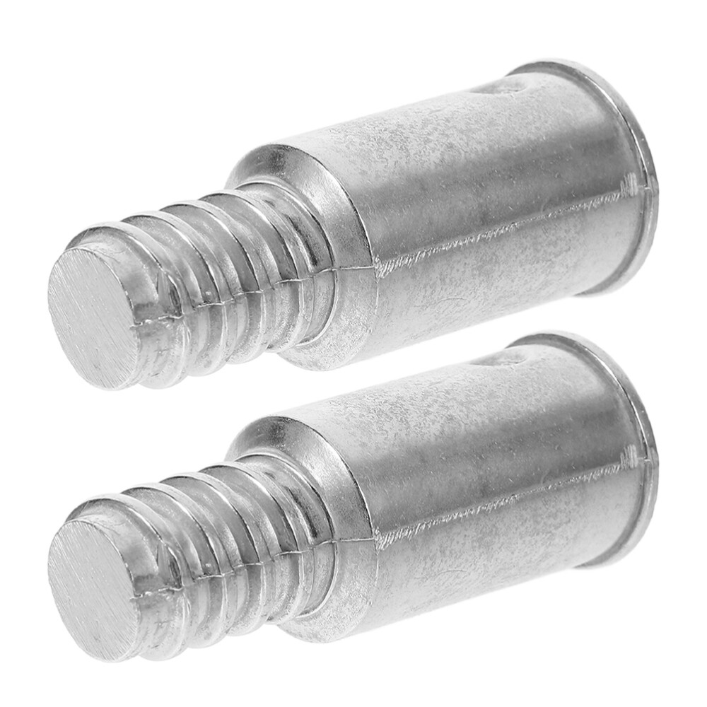 2 Pcs Threaded Connector Clothes Rail Mop Stick Socket Broom Head ...