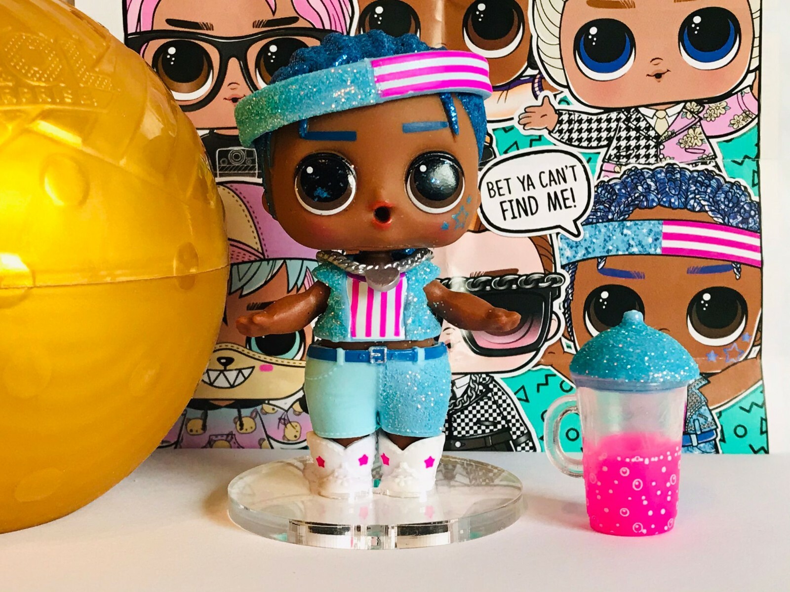 LOL SURPRISE BOYS BAMBOLA INDEPENDENT DUDE DOLL BABY KAWAII GUY SCUOLA ...