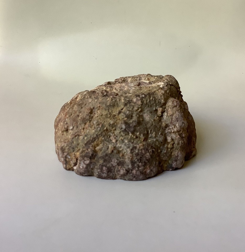 Geode Quartz Agate 785g Brown Grey Crystal Inner Approx 12.5X 10.5X6cm ...