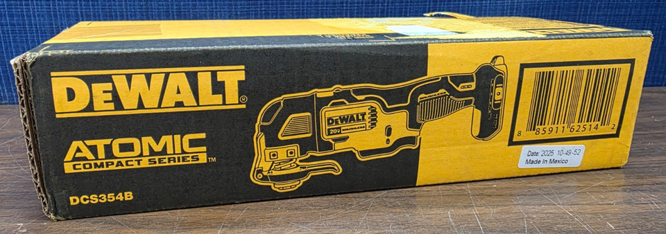 Dewalt DCS354B - ATOMIC 20V Cordless Brushless Oscillating Multi Tool ...