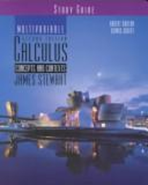 Multivariable Calculus : Concepts and Contexts Paperback James St ...