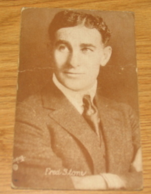 Antique Postcard Fred Stone Black and White Early 1900's American Actor ...