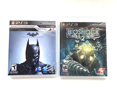 PS3 Arkham Origins (USED) And Bioshock 2 (NEW) Lot Of 2 Games! | eBay