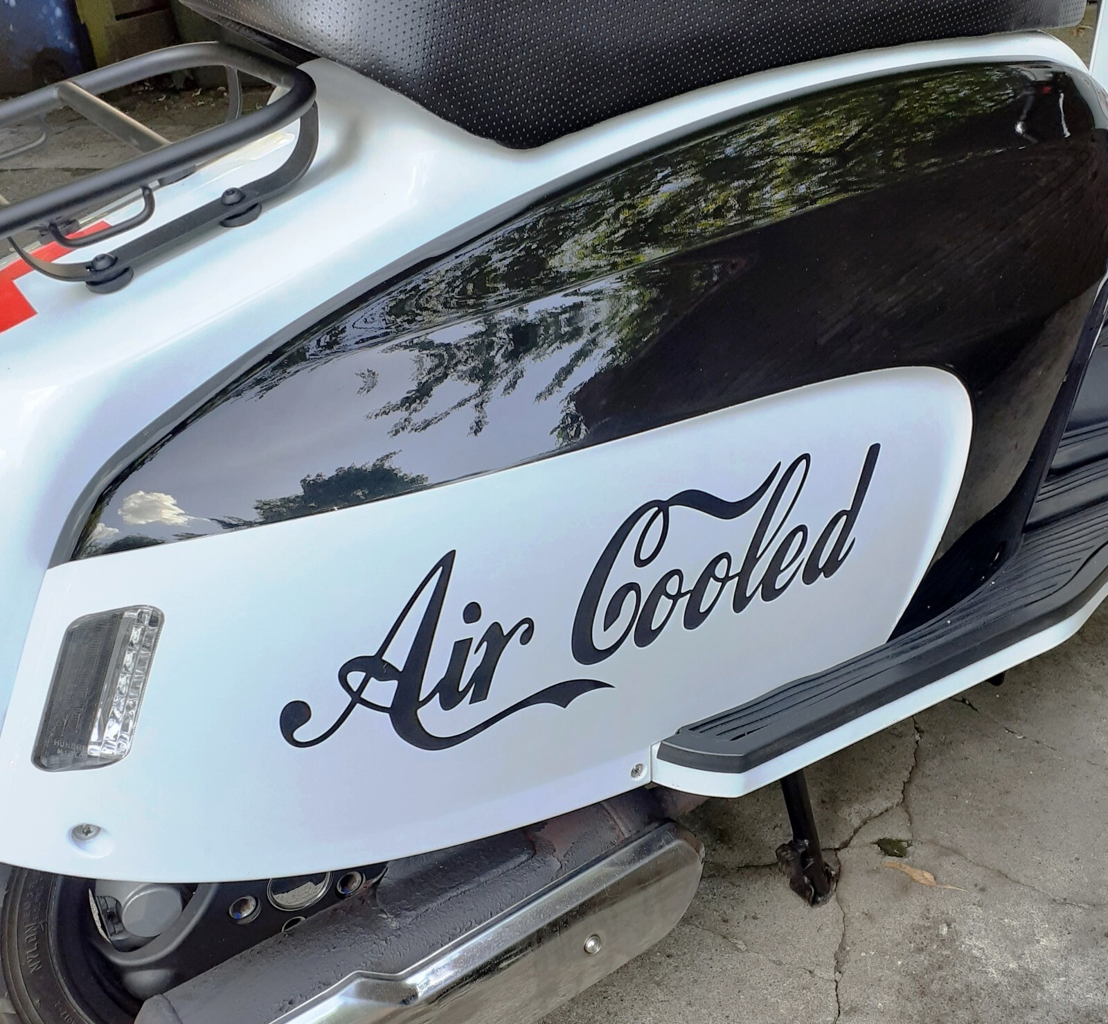 Royal Alloy 125 - 300, Air Cooled decals x 2 @ 270 x 100mm choice of 14 ...