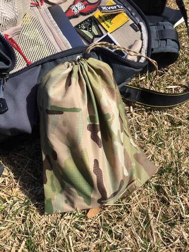 LIVESOUTSIDE DWR MultiCam Stuff Sack Army Medium Camo Tactical ...