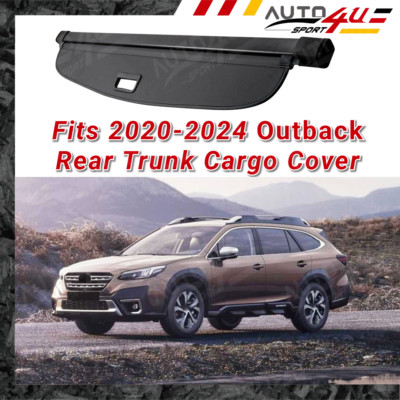 2020-2024 Subaru Outback Rear Trunk Retractable Cargo Cover Protect ...
