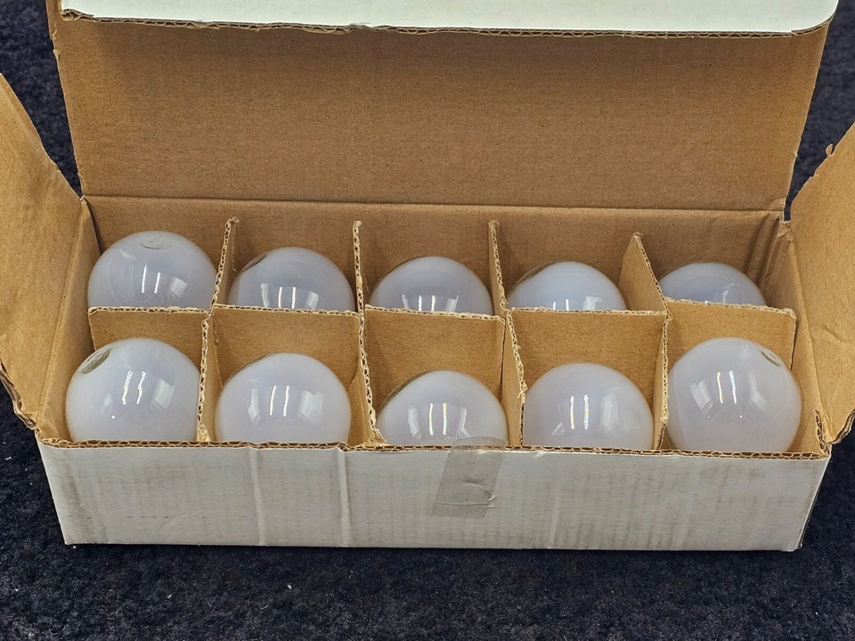 (QTY 20) Simba Lighting Globe G16.5 Round Bulb 25W E12 Candelabra Base ...