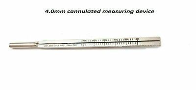 Cannulated Screw Measuring Device for Screws 4.0mm orthopedic ...