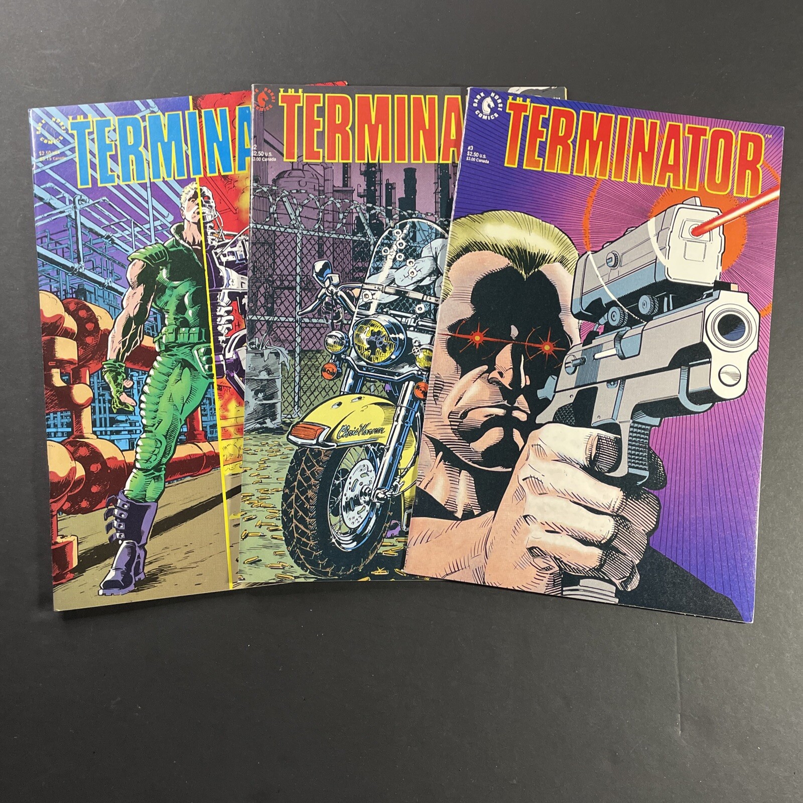 THE TERMINATOR #1-3 (1990) 1ST DARK HORSE COMICS SERIES! NM Condition ...