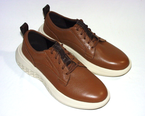 Cole Haan C38509 ZG WFA Plain Toe, Leather Upper, British Tan-Ivory, 9 ...