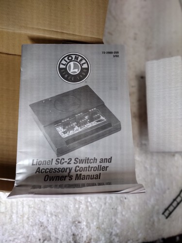 Lionel TMCC SC-2 Switch Controller (6-22980) for sale online | eBay