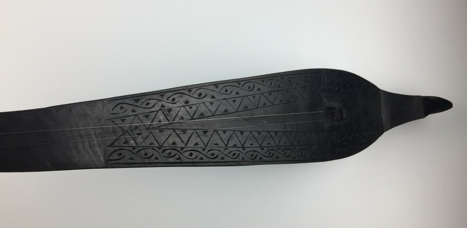 Vintage Lute / Hasapi Indonesian Sumatran Toba Batak Hand Carved Wood ...